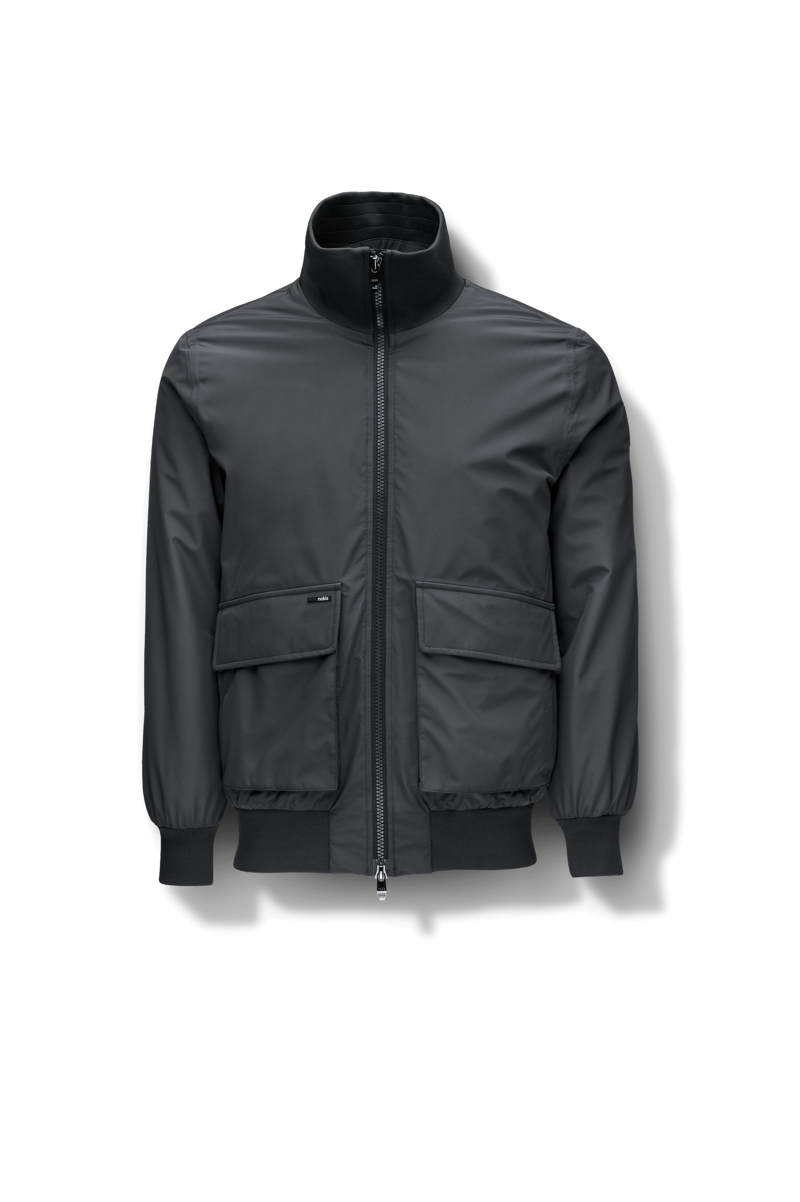 Flint Men's Tailored Rib Collar Jacket – Nobis