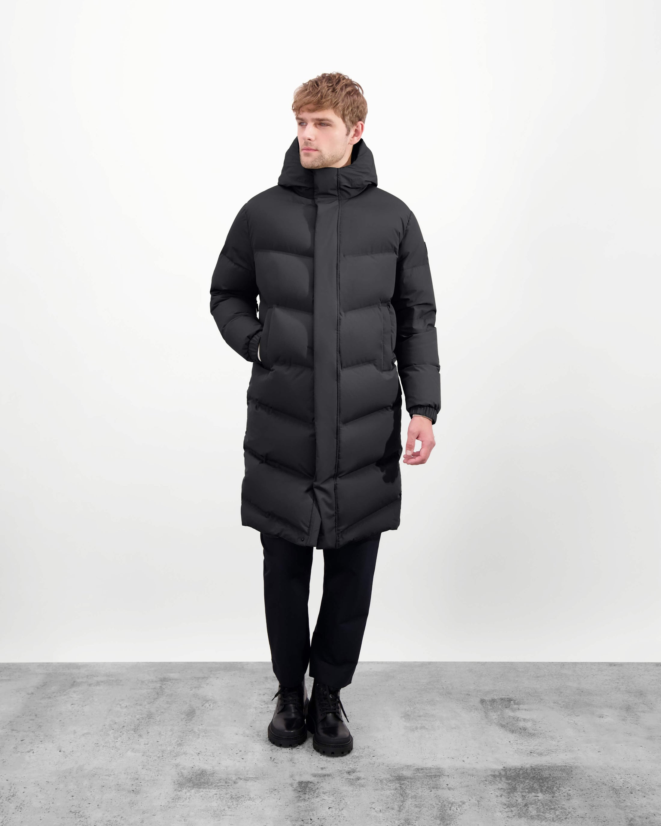 Granger Men's Long Puffer Jacket – Nobis