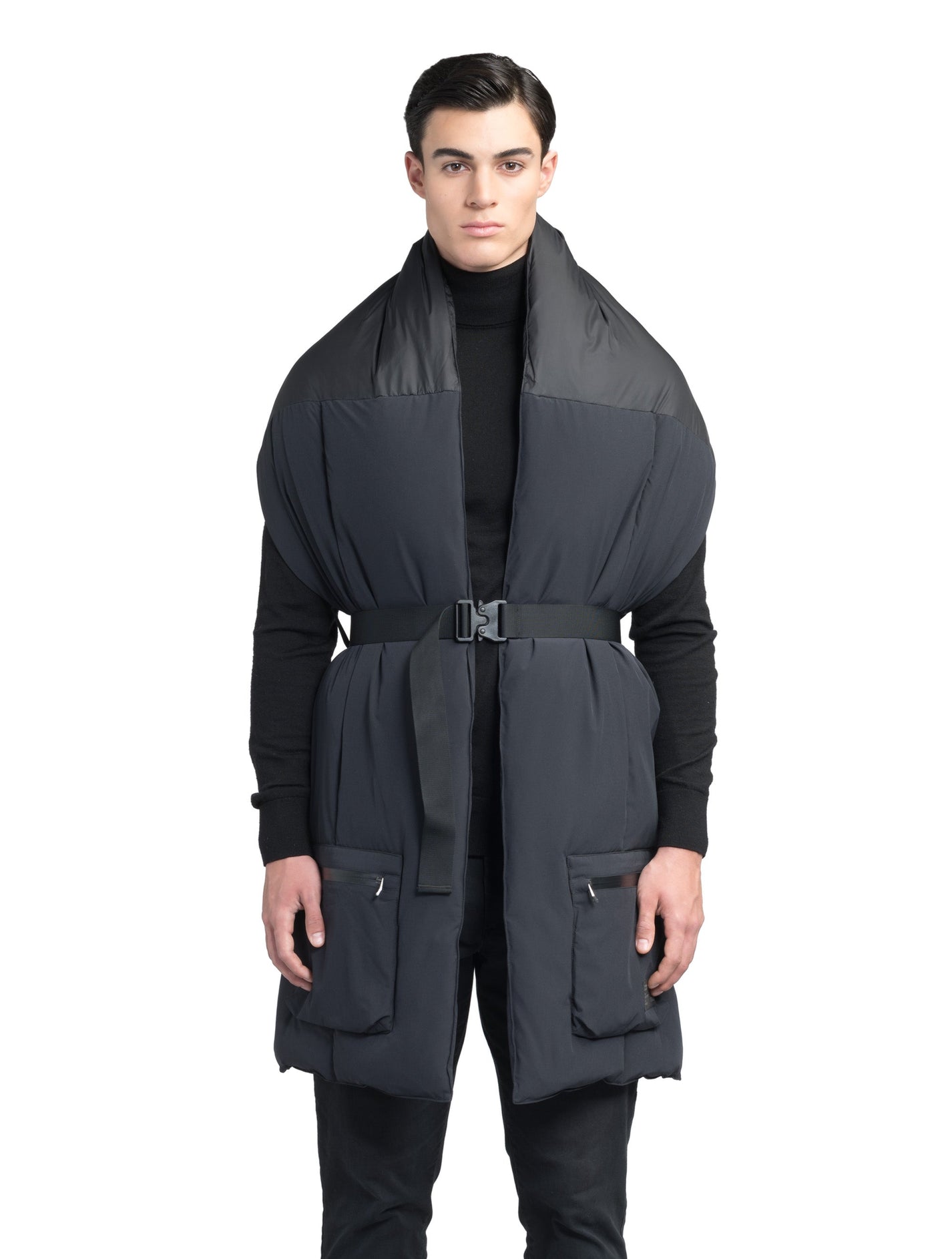 Chroma Unisex Oversized Puffer Scarf – Nobis