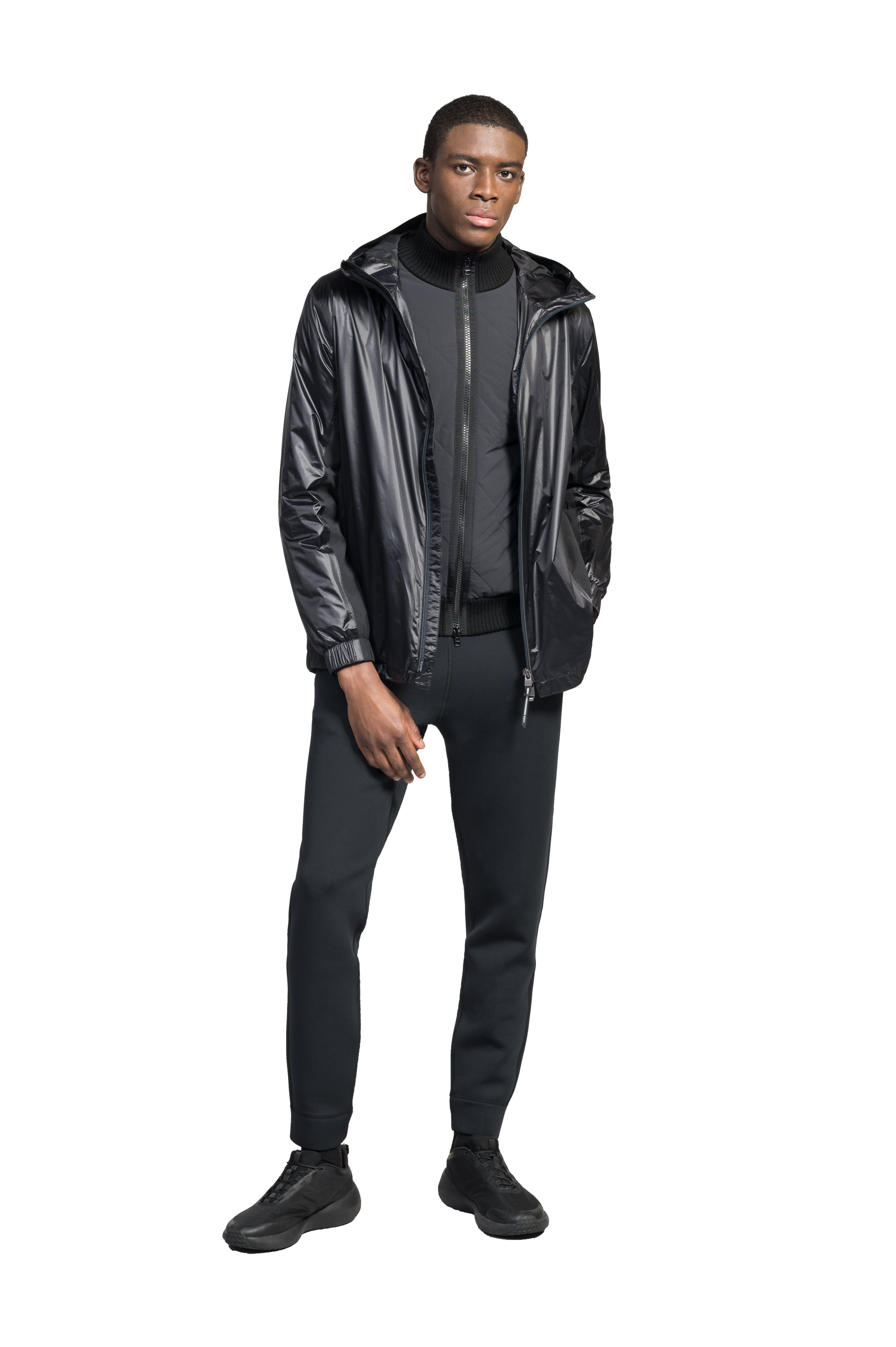 Stratus Men's Tailored Packable Rain Jacket – Nobis